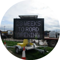 Highway Traffic Management Solutions Hire | Portable VMS, CCTV & Data